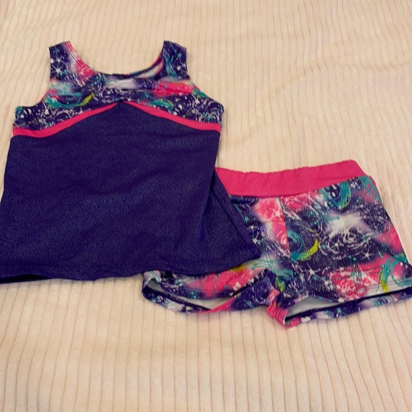 Danskin | Matching Sets | Danskin Freestyle Girls Gymnastics Set | Poshmark